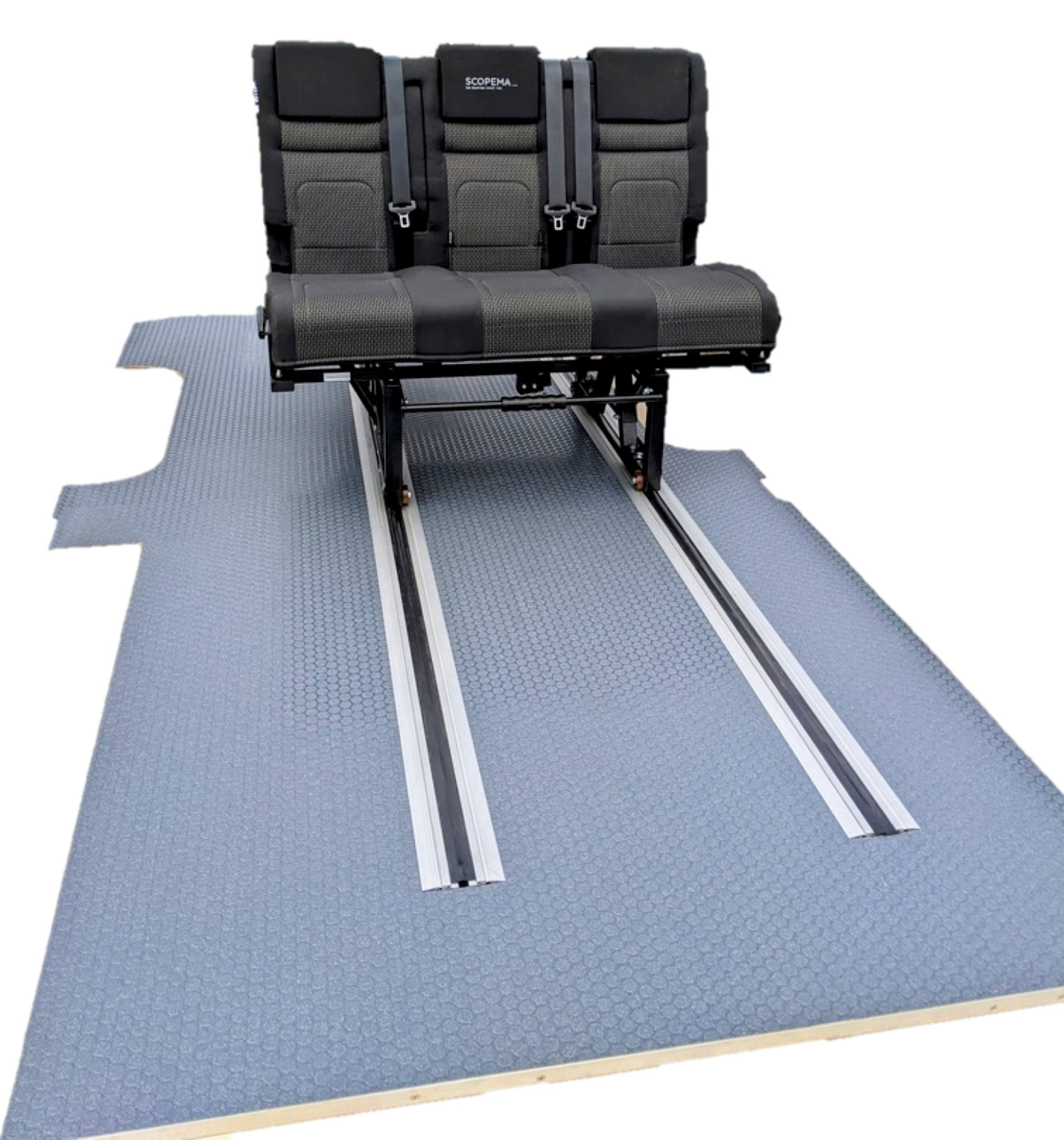 L-Track Embedded Floors – Van Evolve